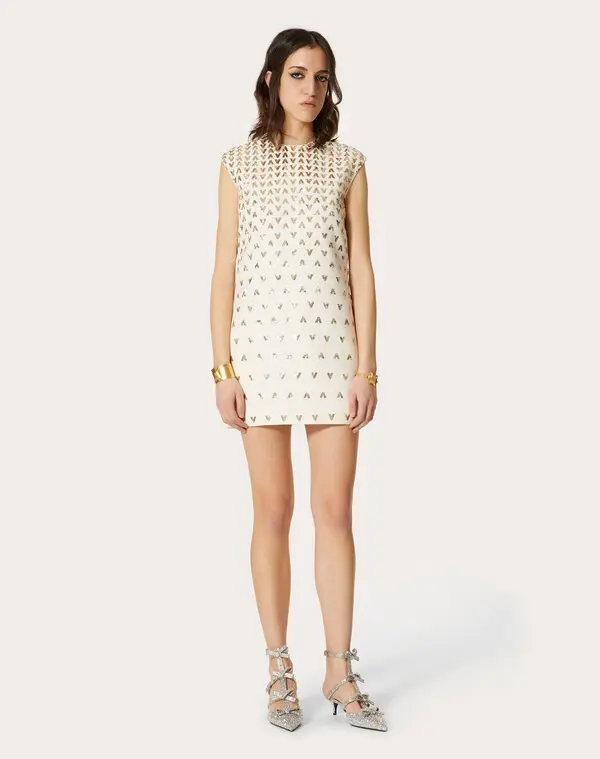 Valentino Garavani Embroidery Embroidered Dress