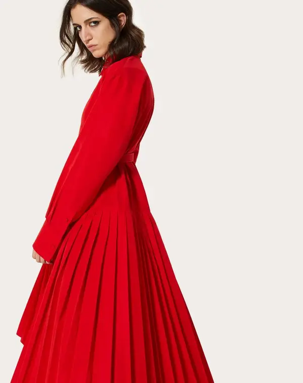 Valentino Garavani Vlogo Belted Shirt Dress