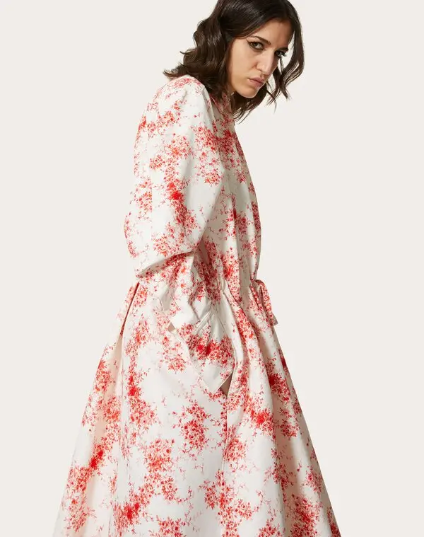 Valentino Garavani Rose-print Shirt Dress