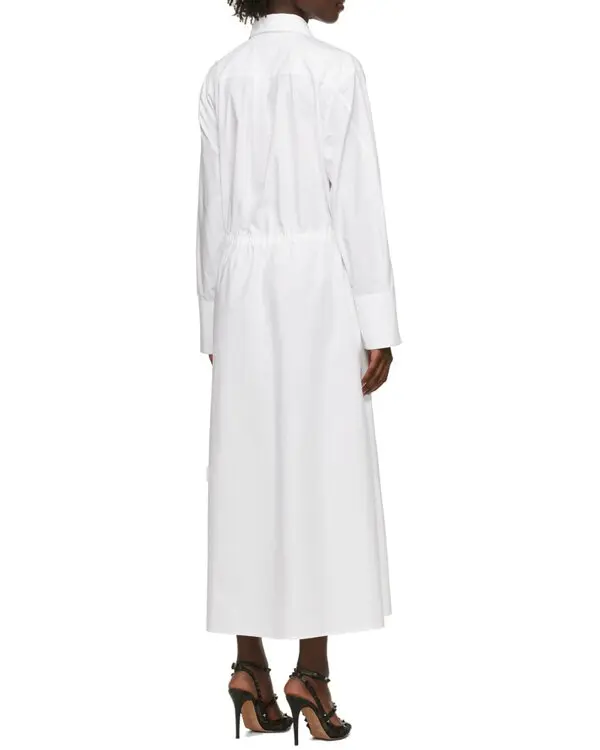 Valentino Garavani Floral Appliqué Shirtdress