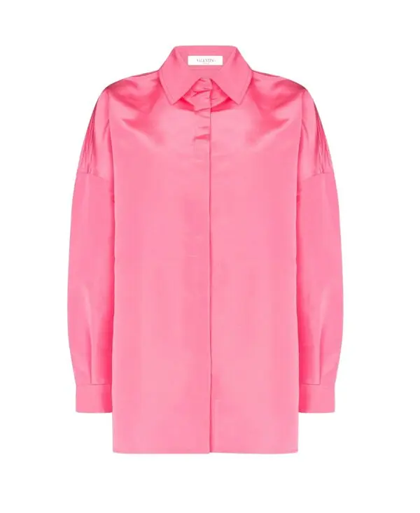 Valentino Garavani Faille Pea Coat