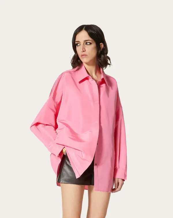 Valentino Garavani Faille Pea Coat