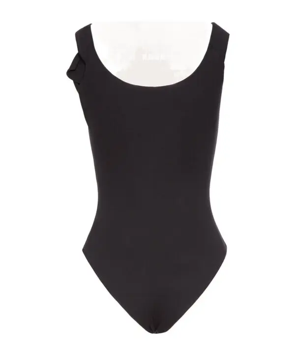 Valentino Garavani Floral Detailed One-piece Swimsuit - Black