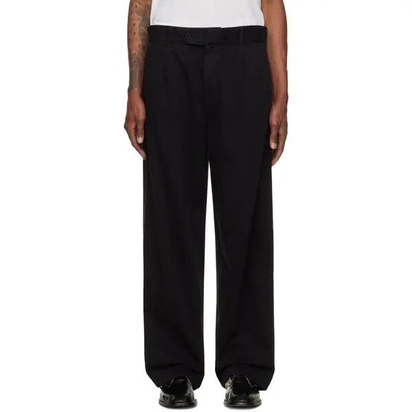 Hugo Boss Hugo Elastic-waist Wide-leg Pants