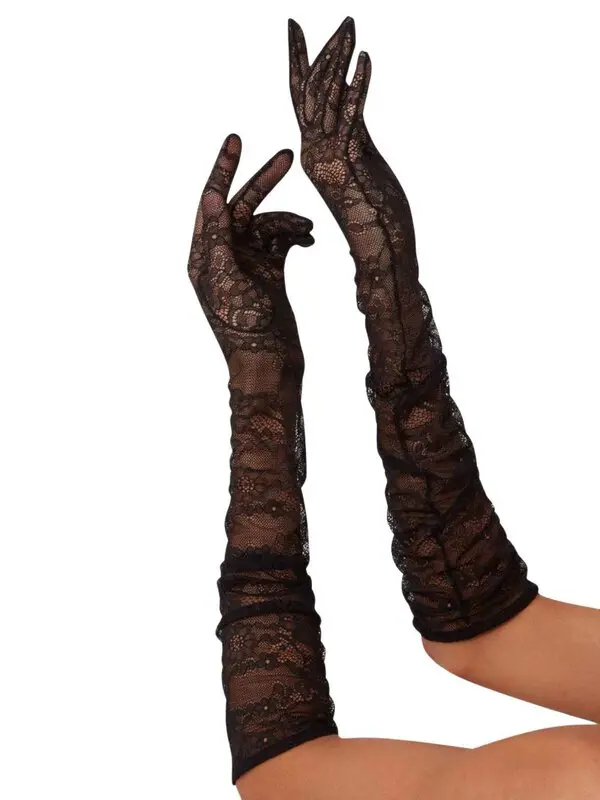 HANDSOME STOCKHOLM Long Lace Gloves
