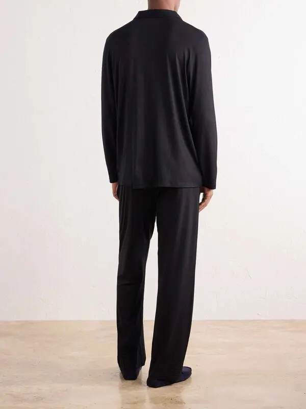 Derek Rose Basel 1 Stretch-modal Jersey Pyjama Set