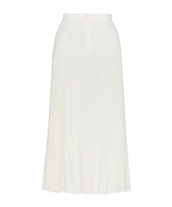 Valentino Garavani Jacquard Iconographe Pleated Skirt