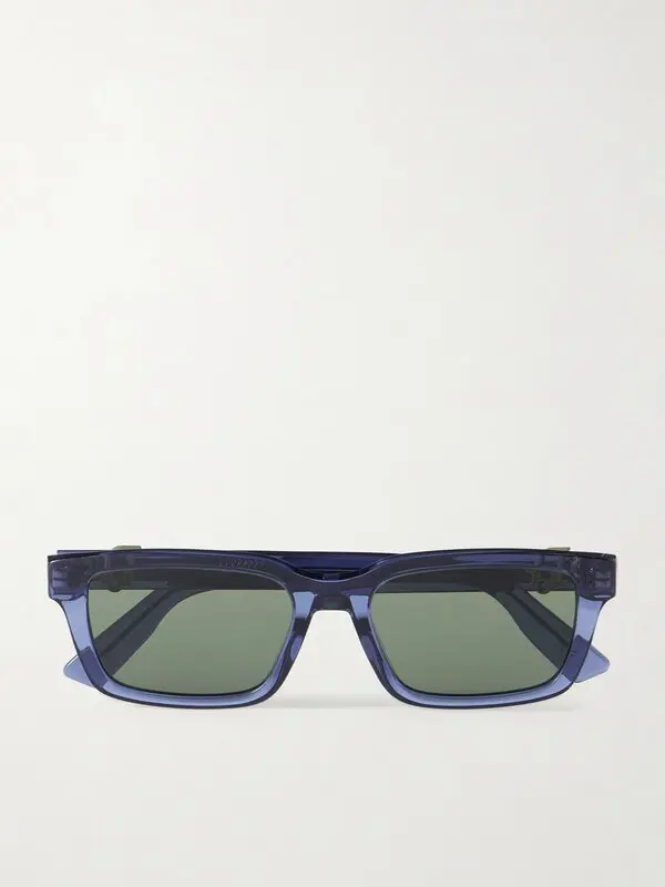 Dior Oblique S5l D-frame Acetate Sunglasses - Blue