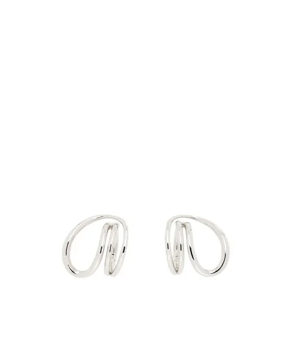 Charlotte Chesnais Round Trip Earrings - Silver