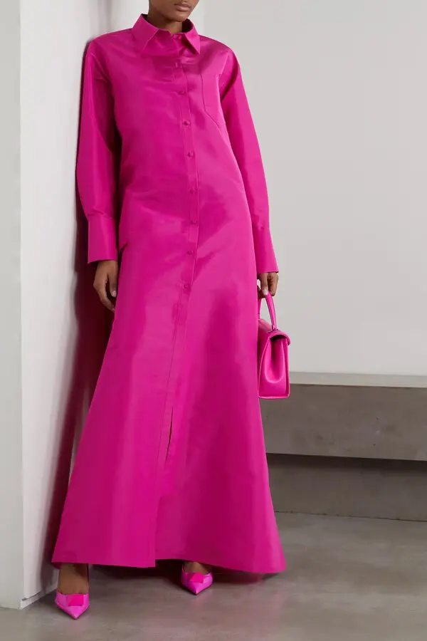 Valentino Garavani Silk Satin Dress Dress