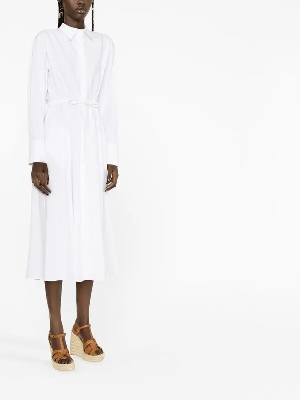Valentino Garavani Lapel Shirt Dress