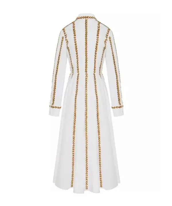 Valentino Garavani Sequin-embellished Shirt Dress