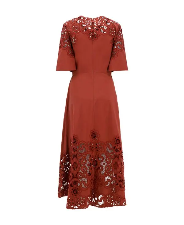 Valentino Garavani Hollowed-out Detail Dress