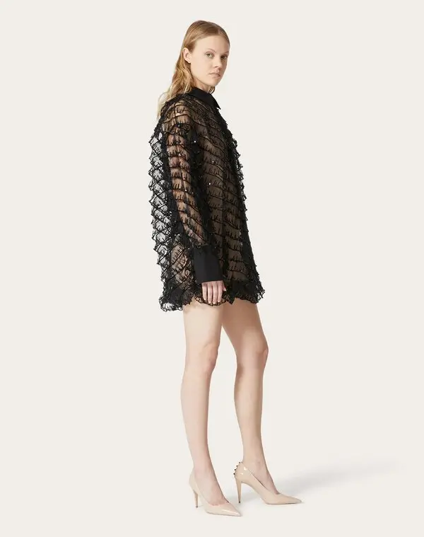 Valentino Garavani Short Tulle Dress