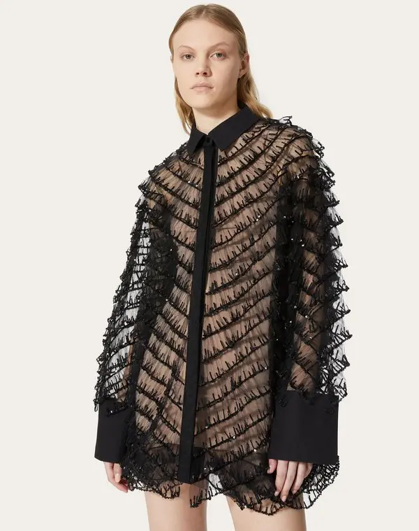 Valentino Garavani Short Tulle Dress