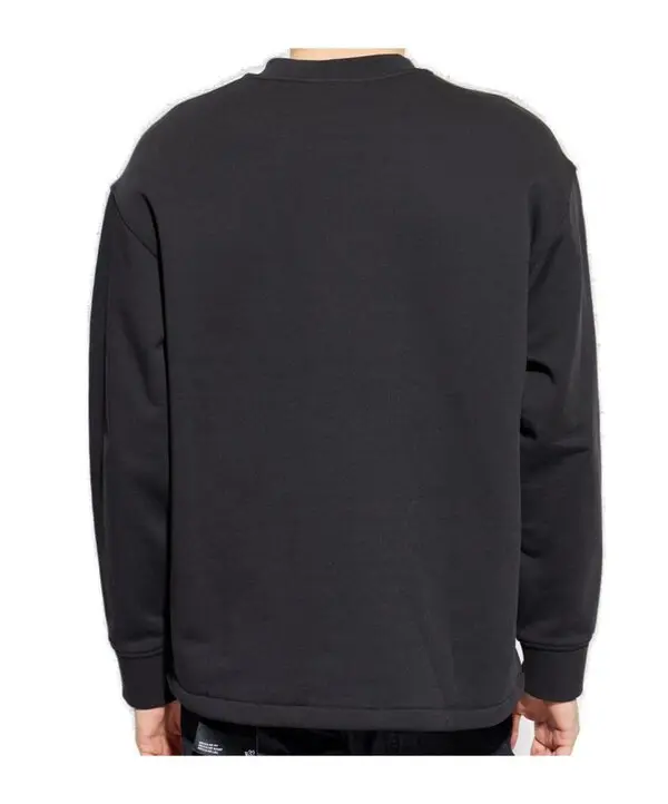 Emporio Armani Abstract Printed Crewneck Sweatshirt