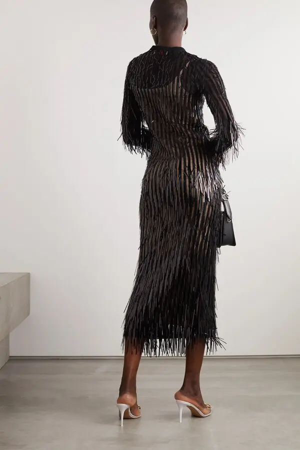 Valentino Garavani Long-sleeved Dress
