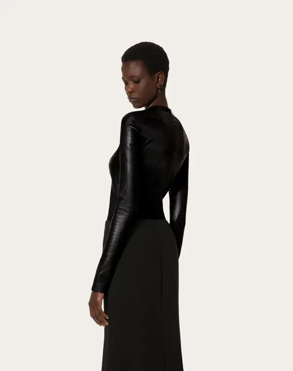 Valentino Garavani Stretch Long-sleeved Blouse