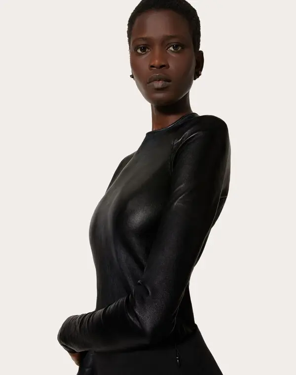 Valentino Garavani Stretch Long-sleeved Blouse