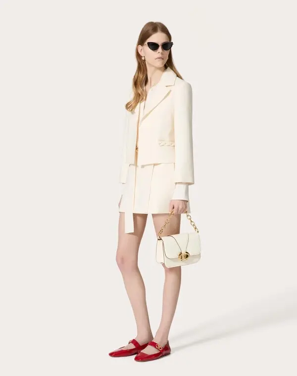 Valentino Garavani Straight Hem Long-sleeved Coat