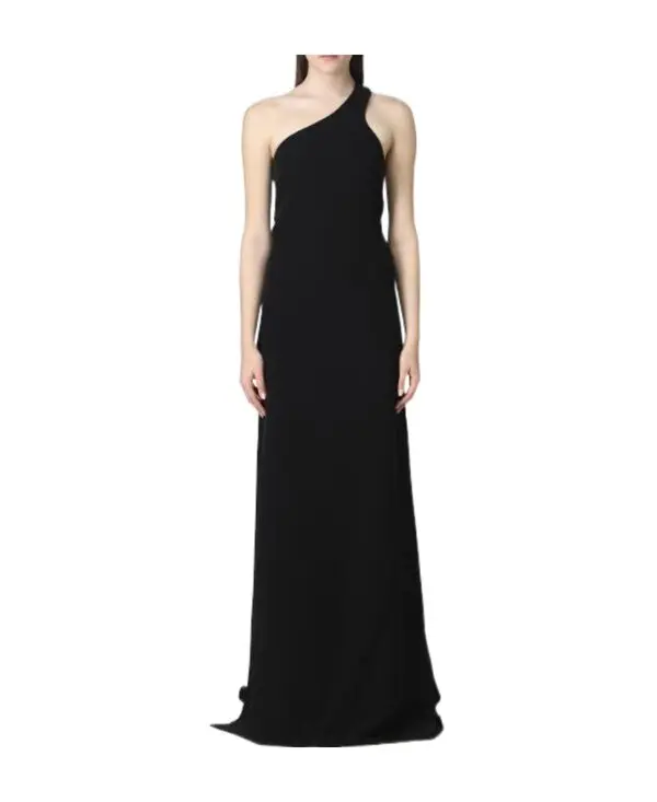 Valentino Garavani Cady Couture Evening Dress - Black