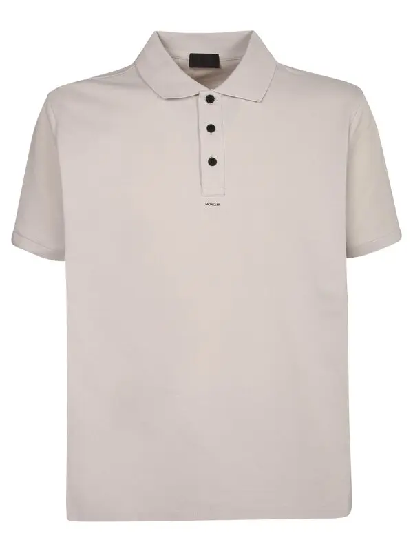 Moncler Logo Piqué Polo Shirt
