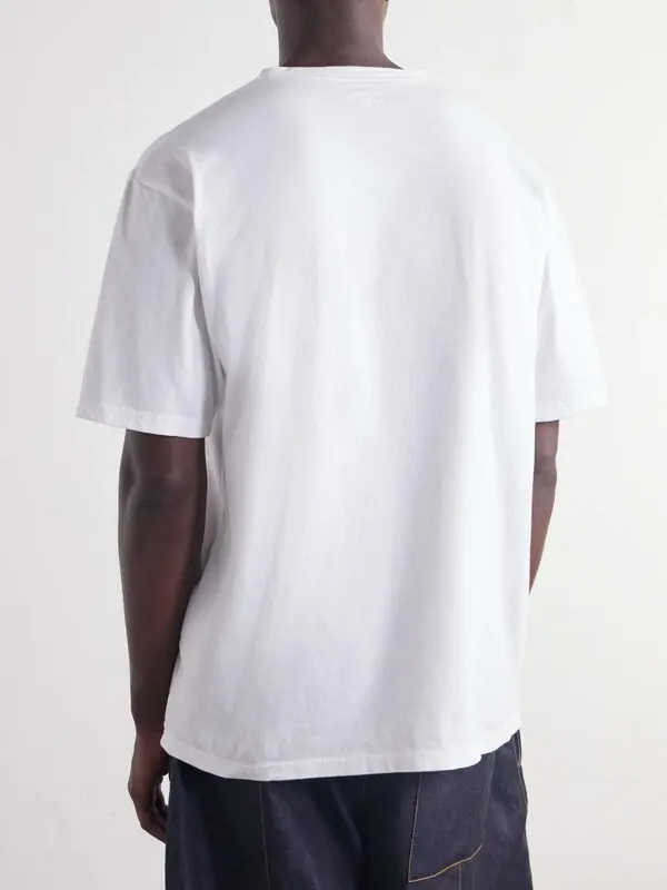 Kapital Printed Cotton-jersey T-shirt