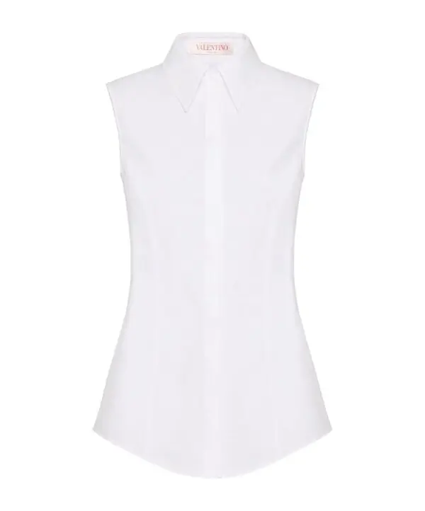 Valentino Garavani Sleeveless Shirt - White