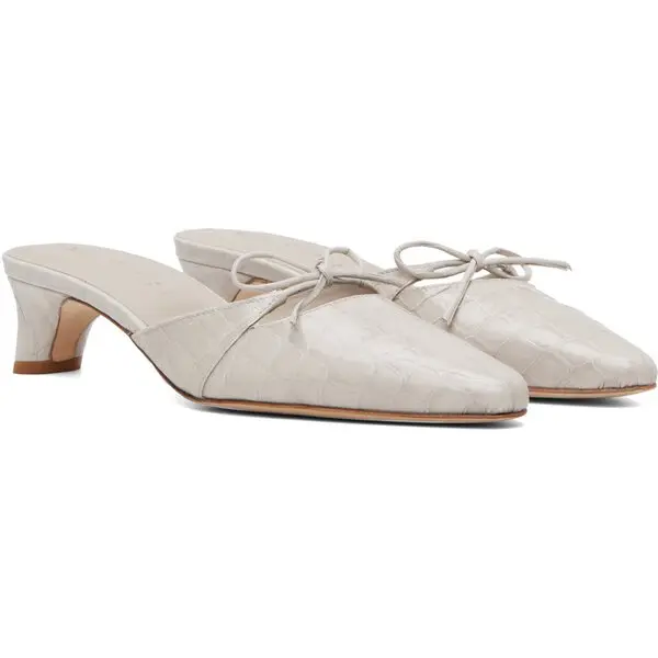 By Far Babybow Mules