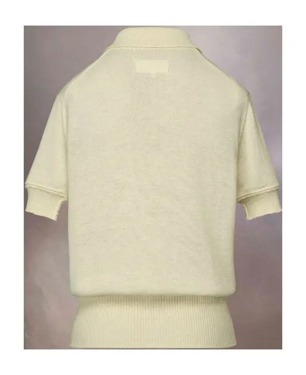 MAISON MARGIELA Knitted Polo Shirt