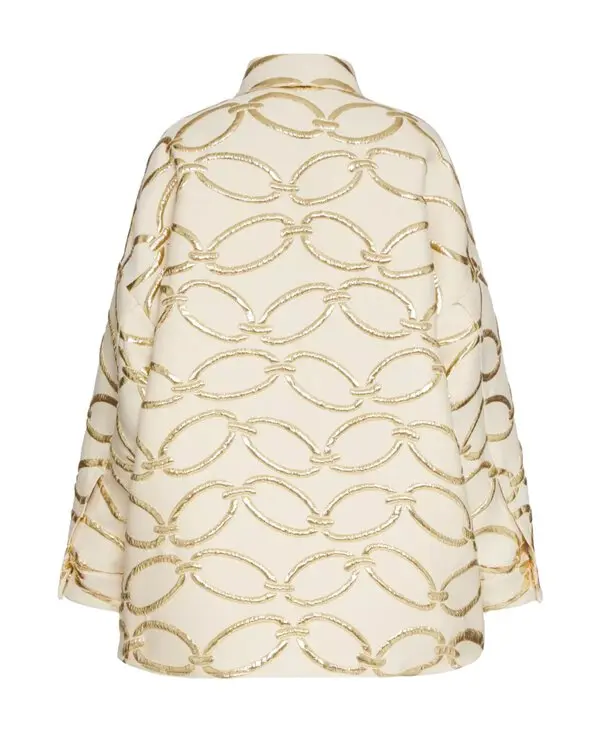 Valentino Garavani Chain 1967 Damask Coat Casual Jacket