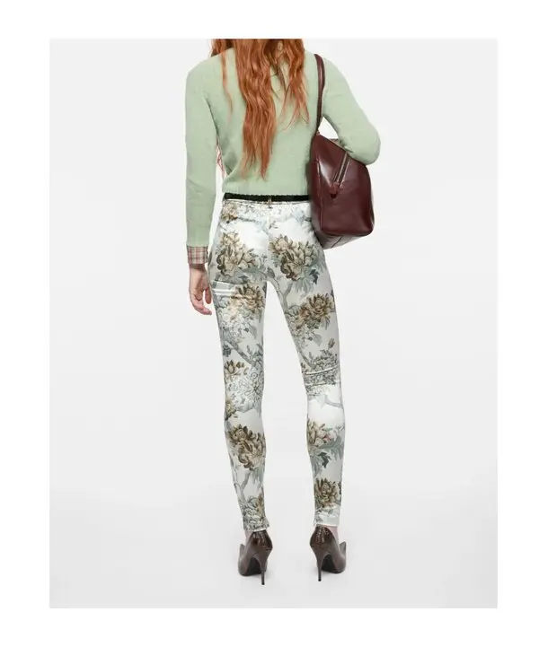 Acne Studios Fitted Printed Trousers