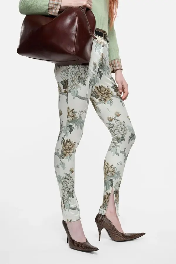 Acne Studios Fitted Printed Trousers