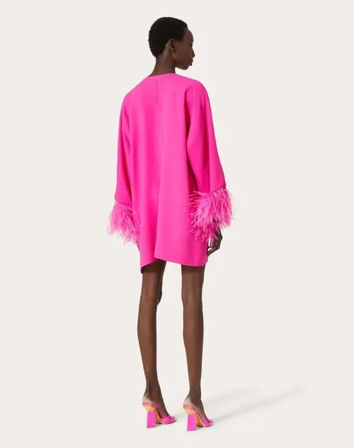 Valentino Garavani Cady Couture Embroidered Dress