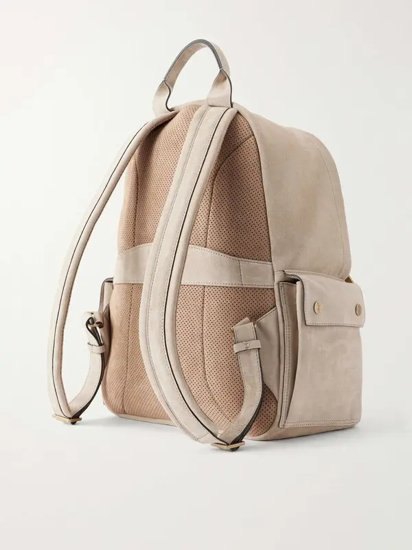 Brunello Cucinelli Suede Backpack