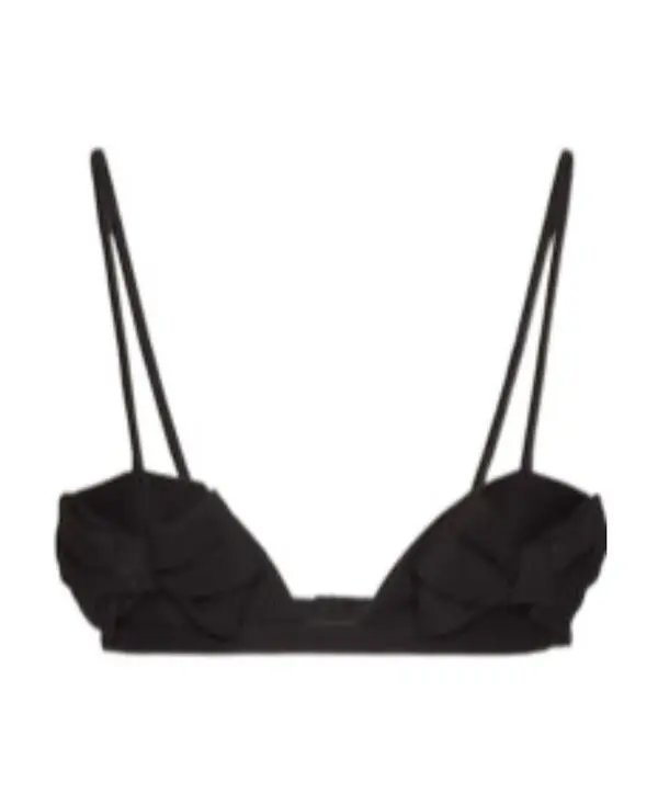 Valentino Garavani Crepe Couture Bow-embellished Bralette