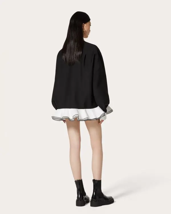 Valentino Garavani Crepe Couture Short Dress