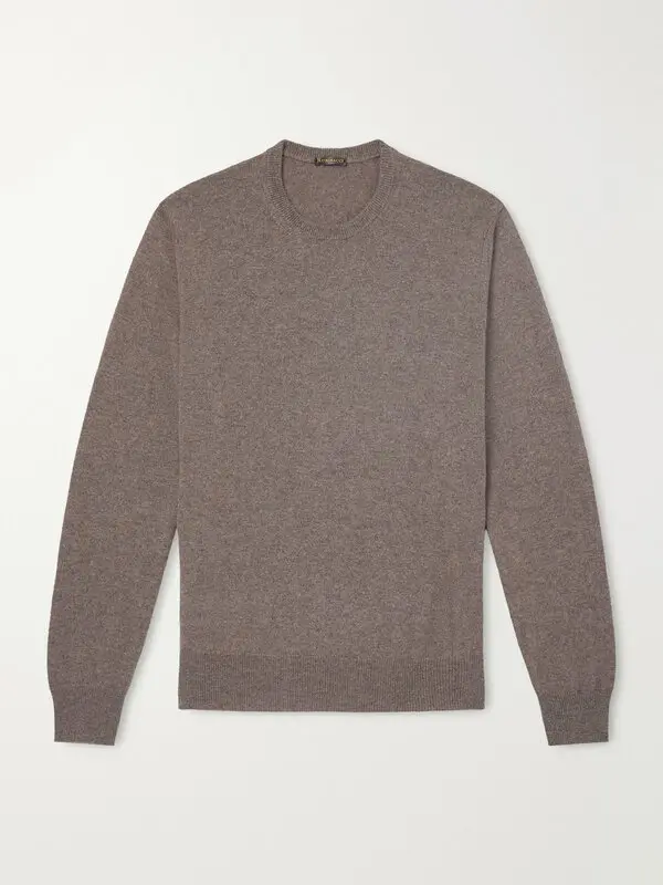 Rubinacci Cashmere Sweater - Brown
