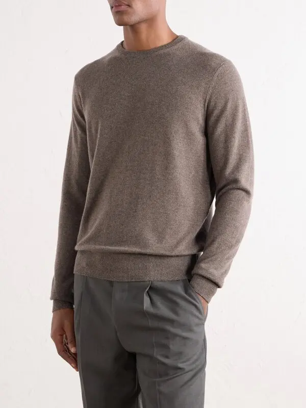 Rubinacci Cashmere Sweater - Brown