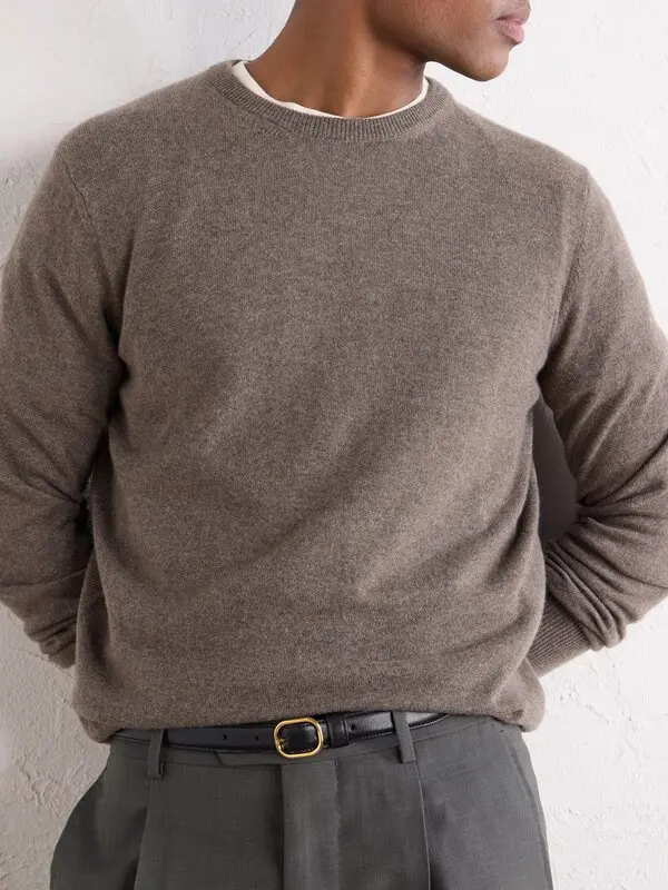 Rubinacci Cashmere Sweater - Brown