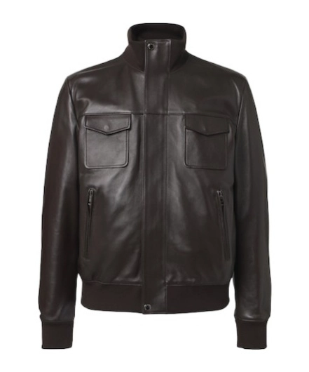 Dolce & Gabbana Leather Blouson Jacket