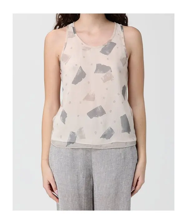 Emporio Armani Abstract Print Tank Top