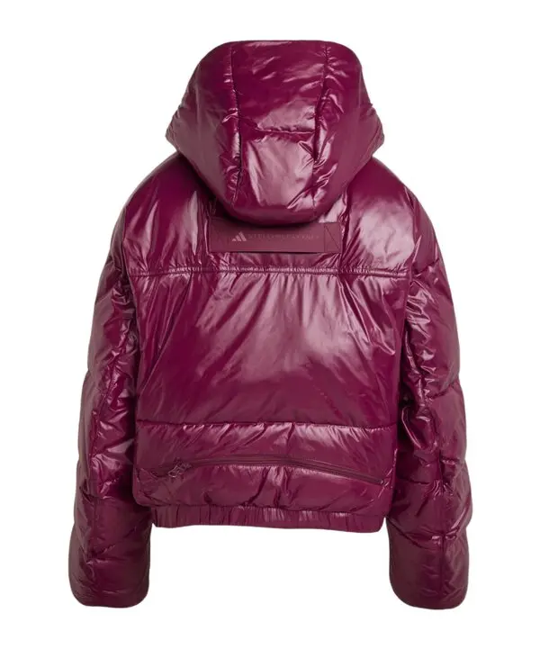 Adidas By Stella McCartney Short Hooded Puffer Jacket