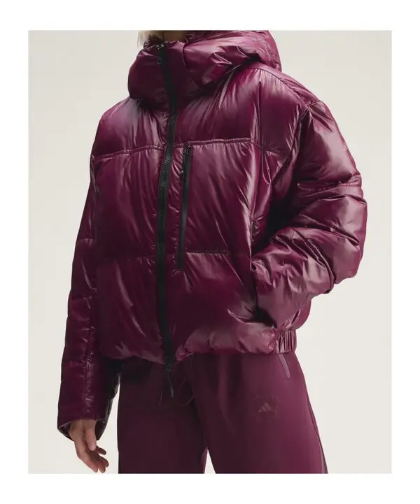 Adidas By Stella McCartney Short Hooded Puffer Jacket