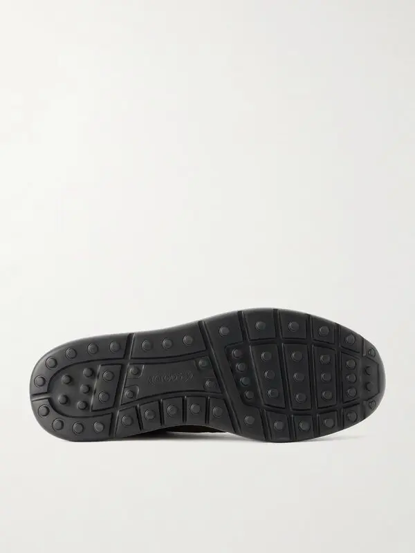 TOD'S Shearling-lined Suede Sneakers