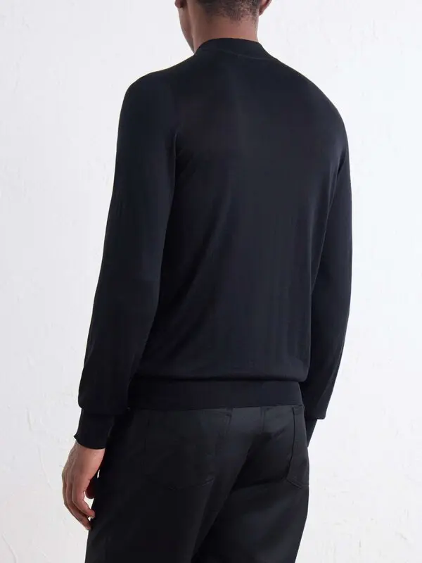 Brunello Cucinelli Silk And Cotton-blend Rollneck Sweater