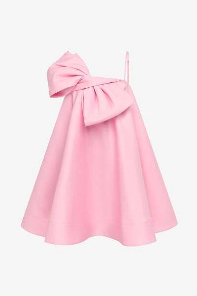 LEO LIN Chelsea Bow Mini Dress
