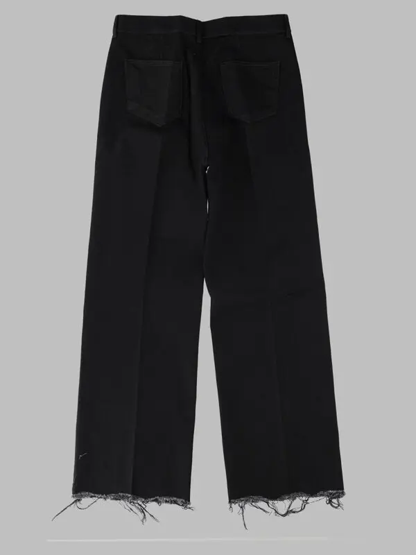 Rick Owens Jeans Geth In Denim - Black