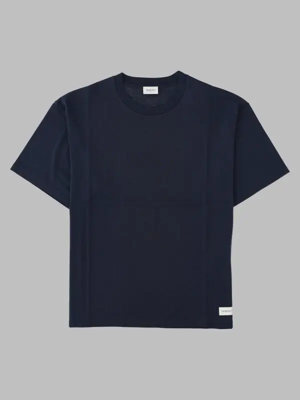 Saint Laurent T-shirt Con Patch Logo