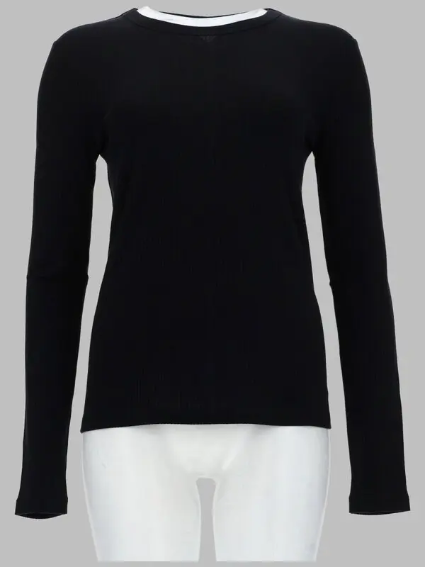 Max Mara T-shirt A Maniche Lunghe In Jersey